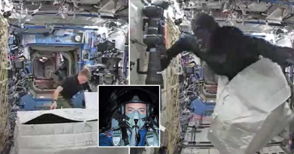 Astronaut Scott Kelly reveals the story behind viral video of him in a ...