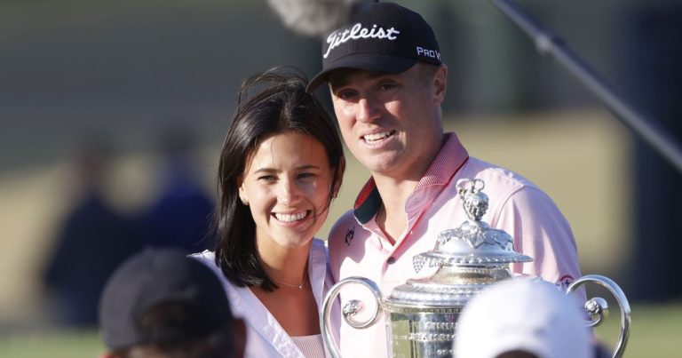 Justin Thomas, Jillian Wisniewski’s Relationship Timeline - Faith ...
