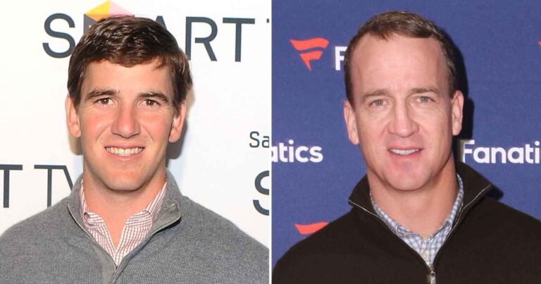 Eli, Peyton Manning’s Rare Photos With Kids: Family Album - Faith ...
